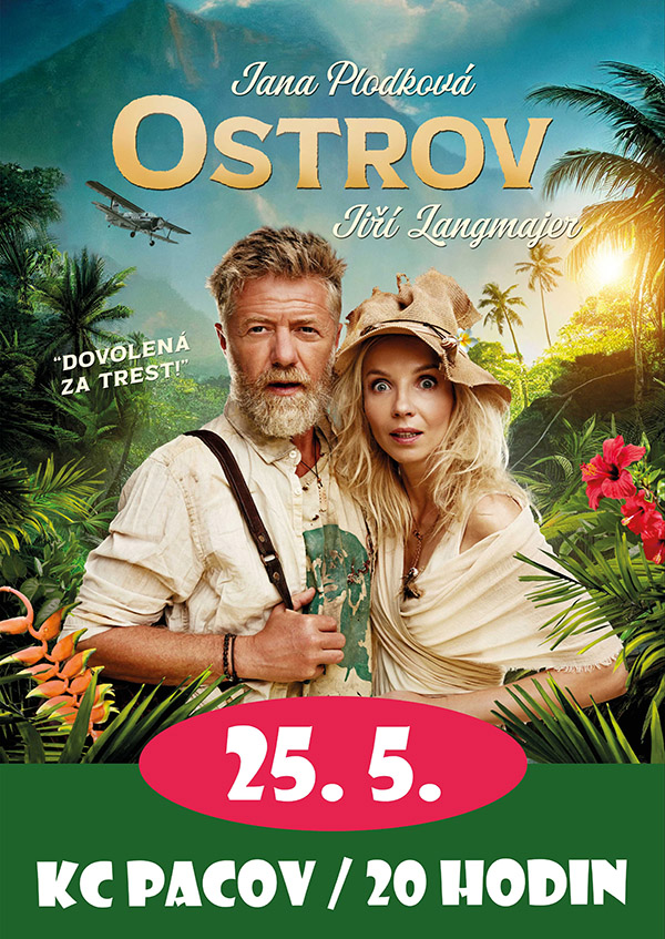 Ostrov - KC Pacov, Komunitní Centrum Pacov, Pacov - vstupenky xticket.cz