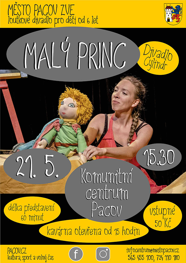 Malý princ - KC Pacov, Komunitní Centrum Pacov, Pacov - vstupenky ...