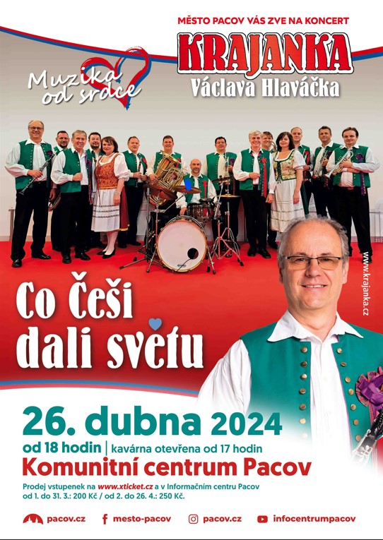 Krajanka Václava Hlaváčka - KC Pacov, Komunitní Centrum Pacov, Pacov ...