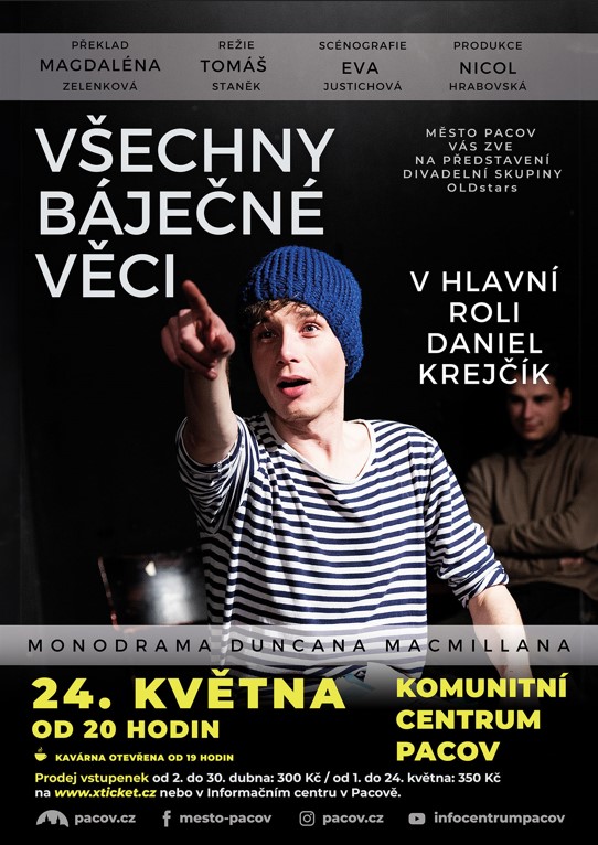 Všechny báječné věci - KC Pacov, Komunitní Centrum Pacov, Pacov ...