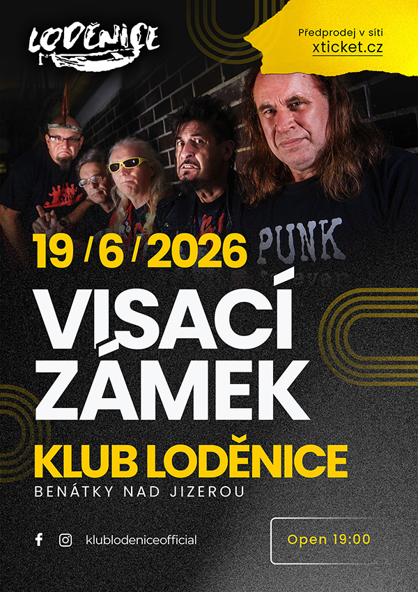 Visací zámek - Klub Loděnice 2026 - Benátky nad Jizerou, Klub Loděnice ...